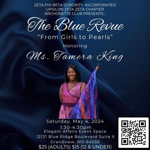 The Blue Revue: From Girls to Pearls 2024 – Zeta Phi Beta Sorority ...